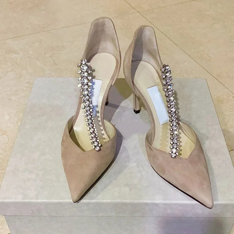 Fahsion-Rhinester-High-Heels-for-Women-2024-Summer-Woman-Sandals-New ...