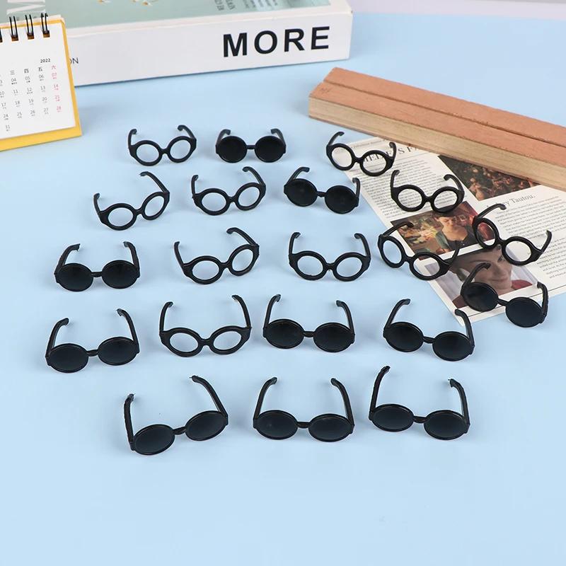 20Pcs-Retro-Metal-Round-Doll-Glasses-Frame-Lensless-Miniature-Eyewear-Great-Collection-Cool ...