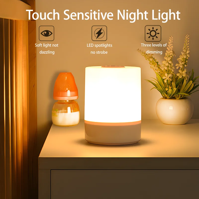 LED-Touch-Sensor-Light-Dimmable-Night-Light-Bedroom-Ornaments-Ambient ...