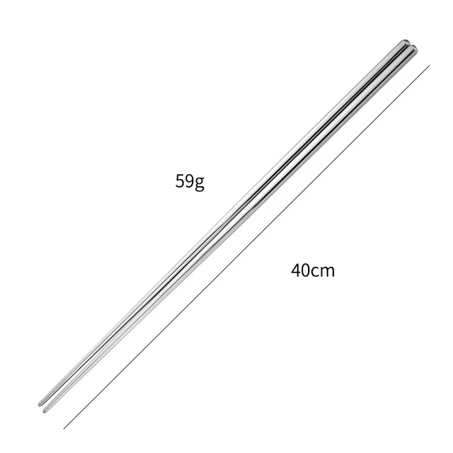 Stainless Steel Chopsticks Long Chopsticks Cook Noodles Deep Fried Hot ...