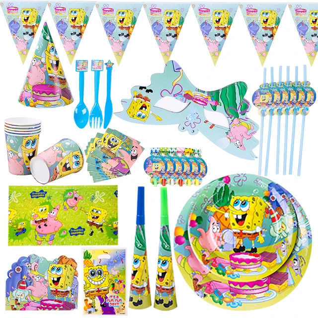 Spongebob 1st Birthday Background