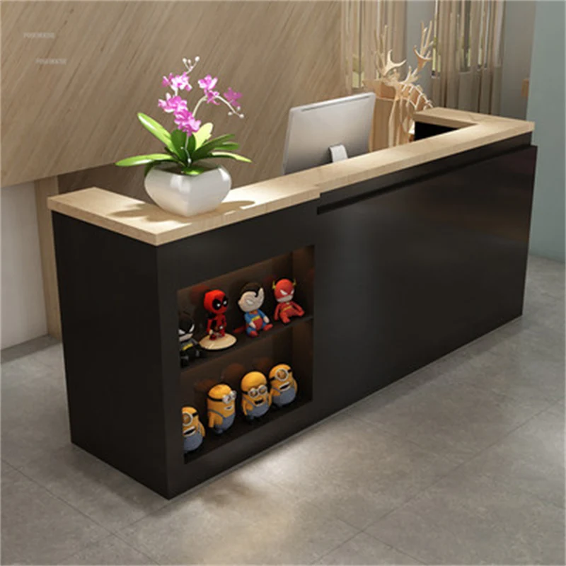 Wooden Cash Counter Design