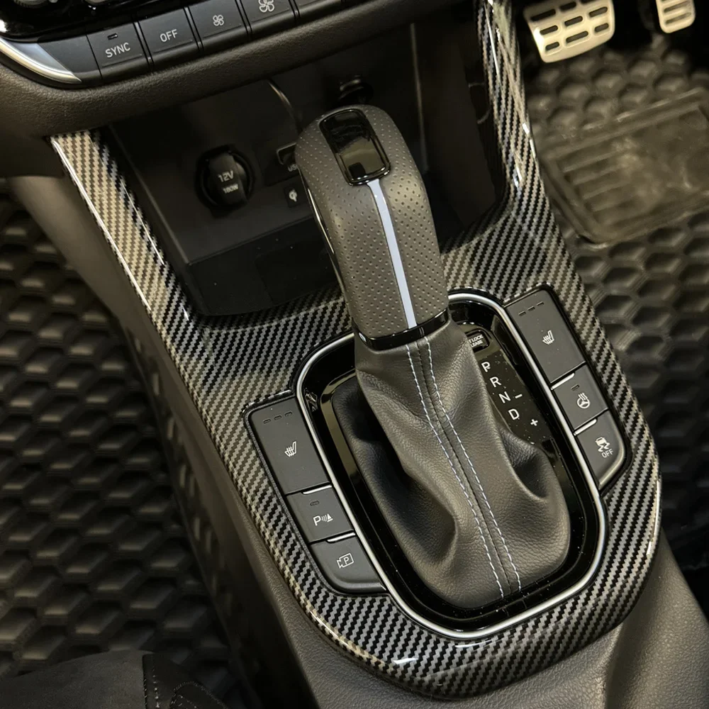 Automatic Version Central Gear Shift Panel Center Console Cover Trim ...