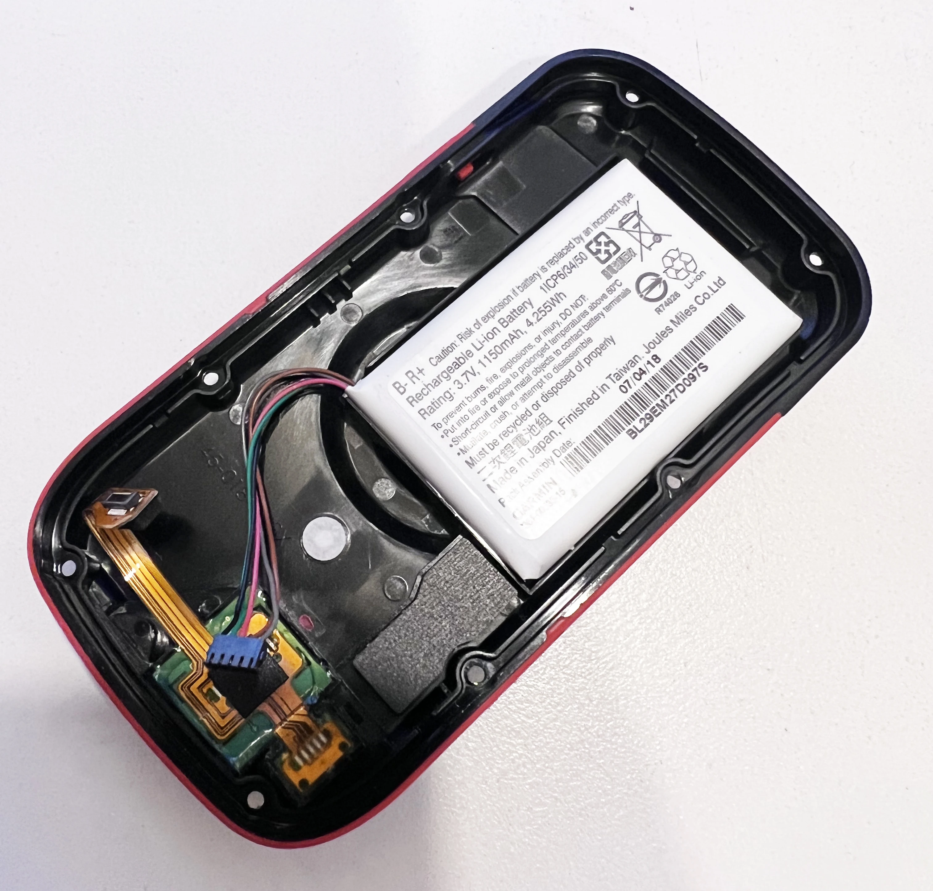 Original Edge1000 Bicycle Navigation Rear Case For GARMIN EDGE 1000 Red ...