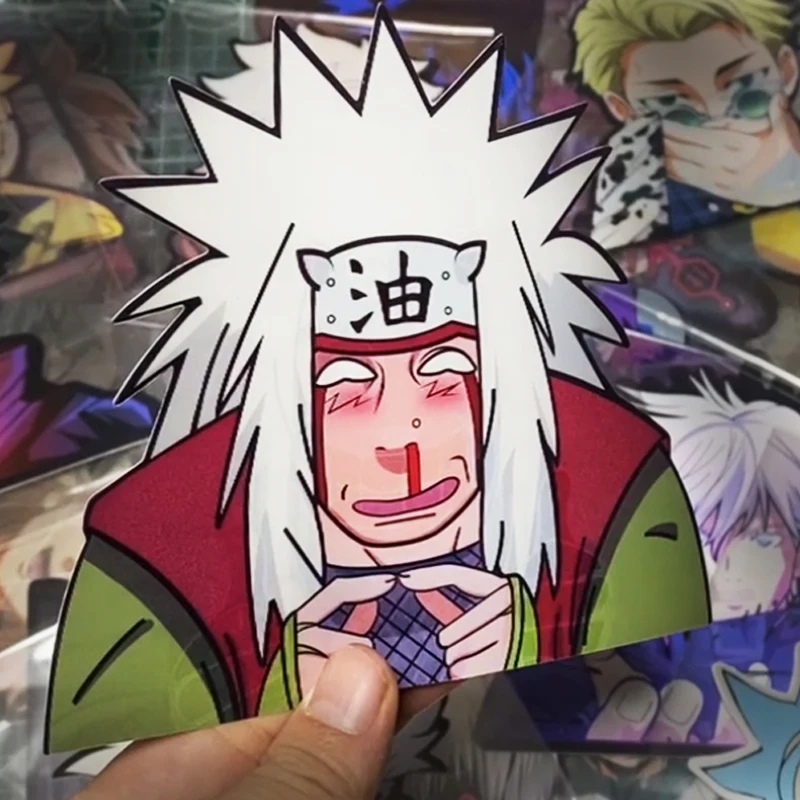 NARUTO-Jiraiya-Anime-Motion-Sticker-Waterproof-Decals-for-Cars-Laptop ...