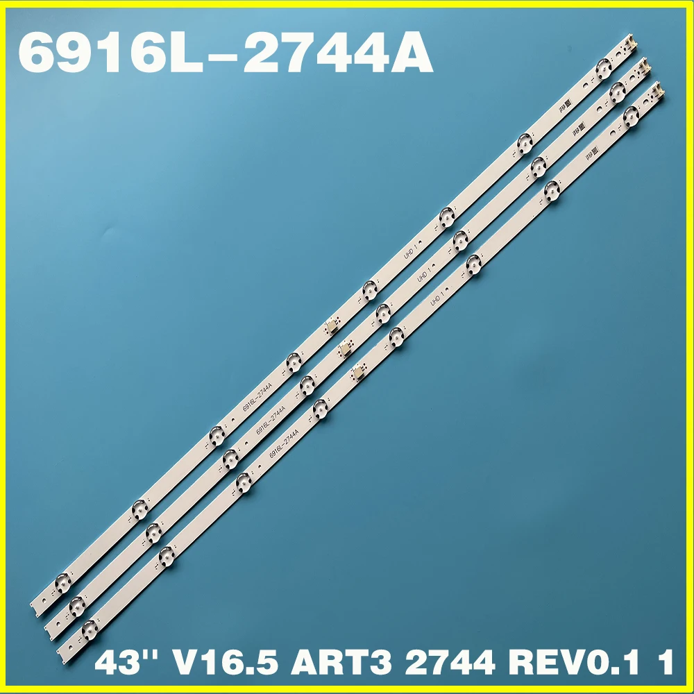 LED Backlight strip For LG 6916L-2744A 43UH620V 43UH610T 43UH630V ...