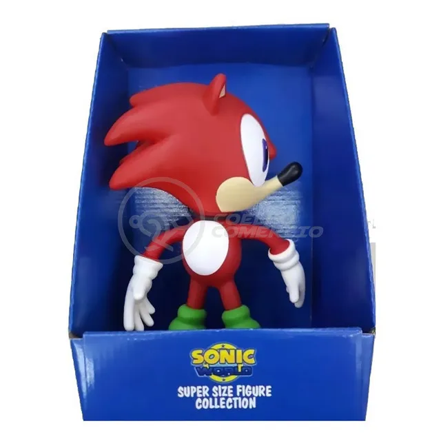 Boneco Action Figure Knuckles The Echidna Articulado Grande Super Size ...