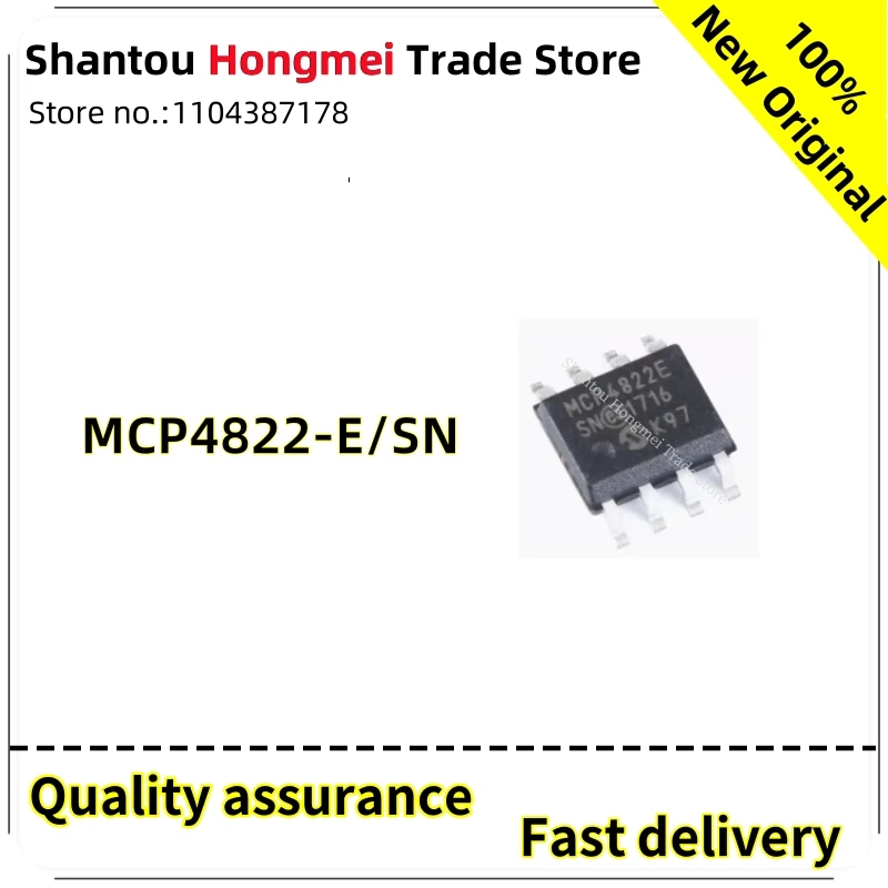 MCP4822-E/SN MCP4822E SN SOP8 chip convertidor analógico a digital ...