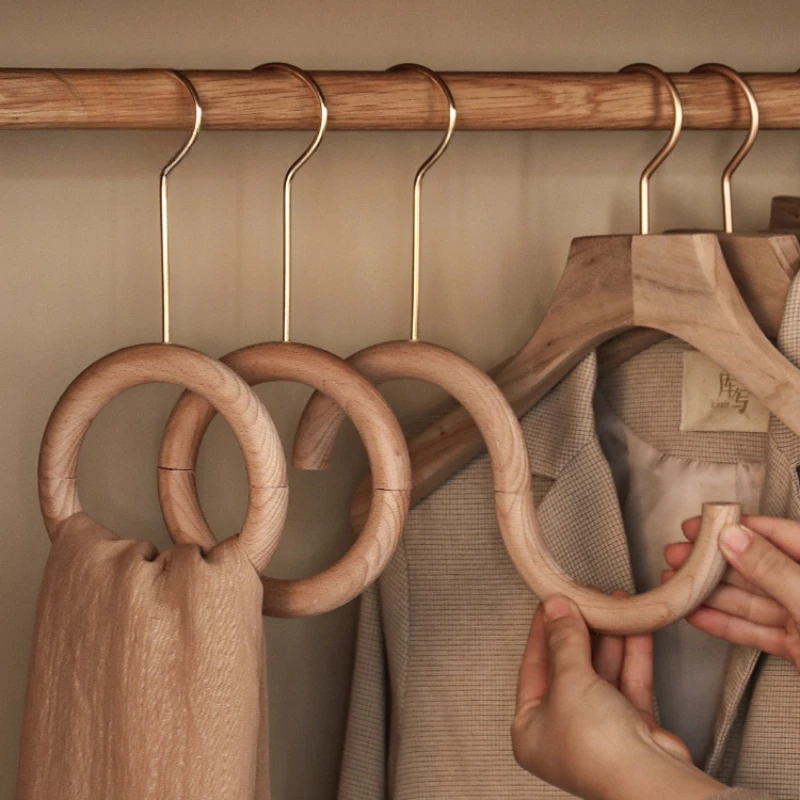 Multifunctional-Solid-Wood-Scarf-Ring-S-Hook-Hook-Solid-Wood-Hanging ...