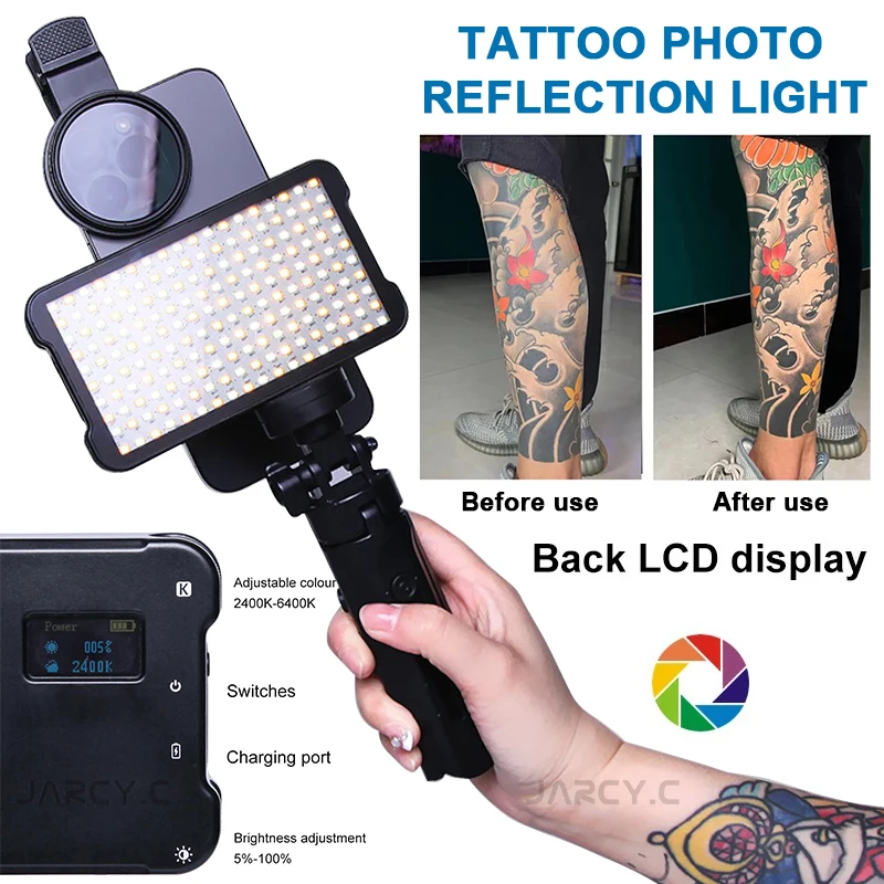 2024-Tattoo-Photography-Light-Reduce-Tattoos-Reflected-Light-With-52mm-CPL-Cellphone-Lens ...