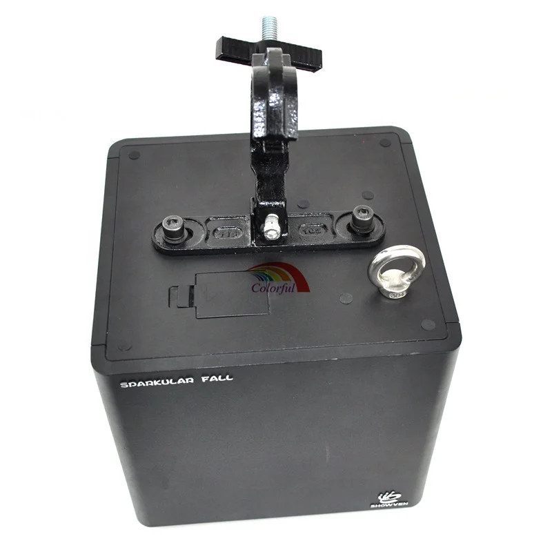 Hot-sale-machine-suspension-cold-firework-machine-remote-650W-DMX-Fall ...