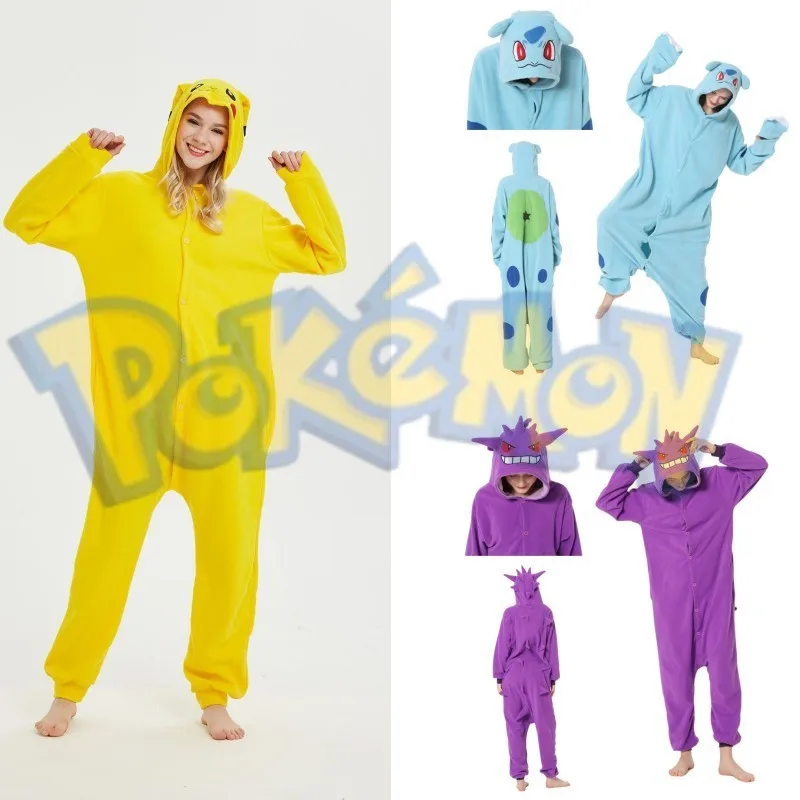 Pokemon-Cartoon-Pet-Elf-Collection-Pikachu-Gengar-Snorlax-Psyduck-tuta ...