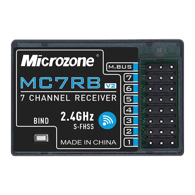New Microzone Mc6re Mc7rb Receiver 6ch Mc8re 8ch For Mc6c Mc8b Controller Transmitter Rc ...