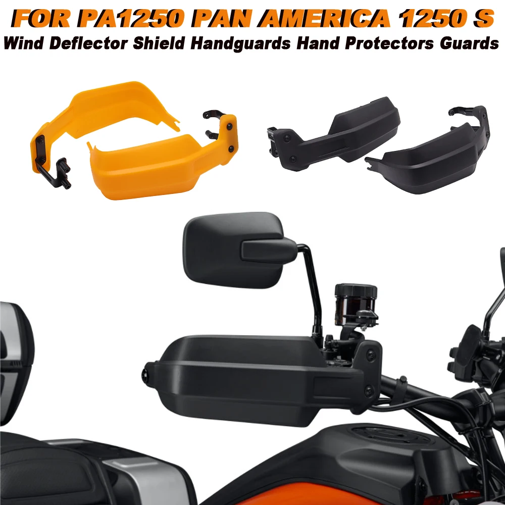 NEW-Motorcycle-Wind-Deflector-Shield-Handguards-Hand-Protectors-Guards ...