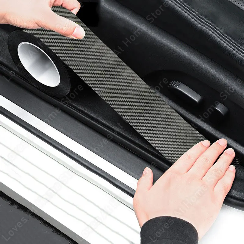 Carbon-Fiber-Car-Sticker-Paste-By-Threshold-Protective-Film-Anti ...