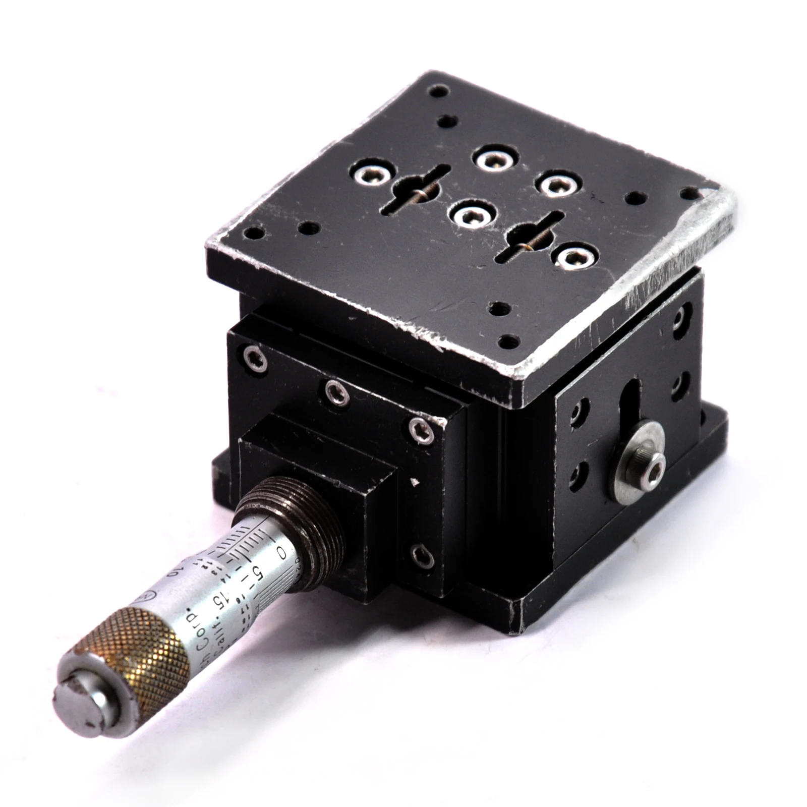 Z axis Manual Lifting Guide Rail High Precision Micrometer Adjustable ...