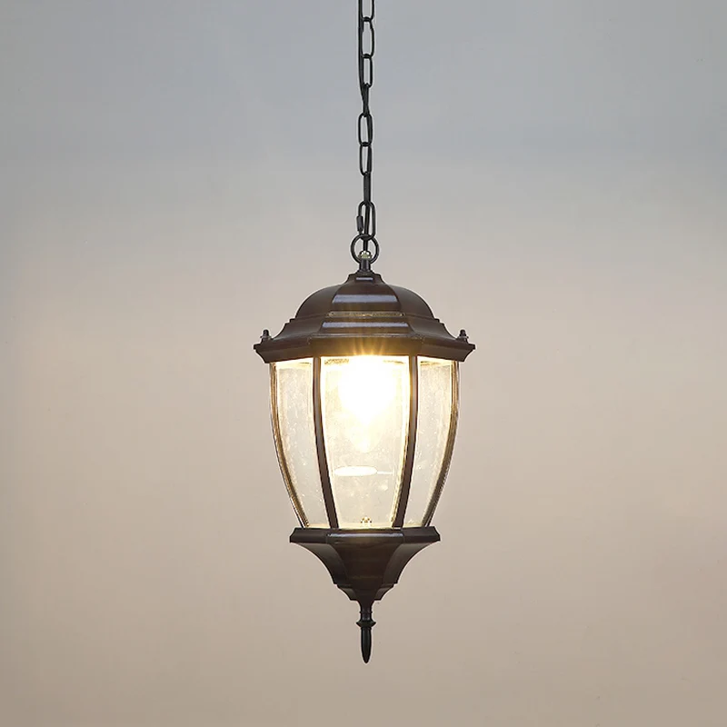 European-Retro-Garden-Outdoor-Waterproof-Chandelier-Aisle-Corridor ...