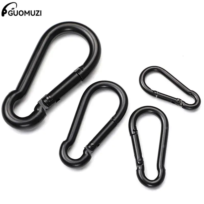 Aluminum Keychain Clips 4 Pack D Ring Clip Hooks - Aluminum Spring Snap ...