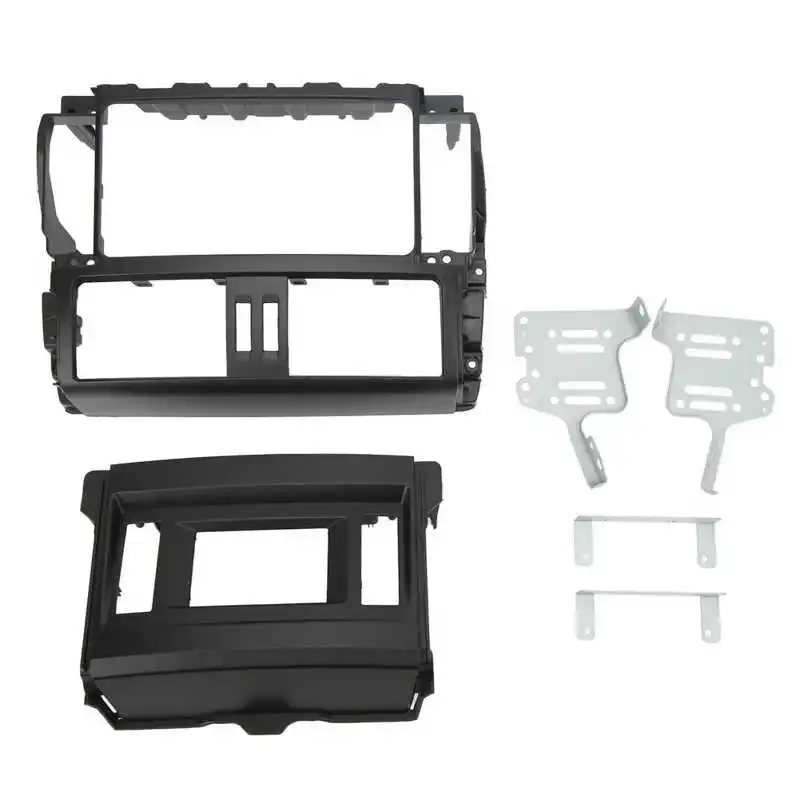 Car-Radio-Dashboard-Frame-Kit-Black-Perfect-Match-Accurate-Hole ...
