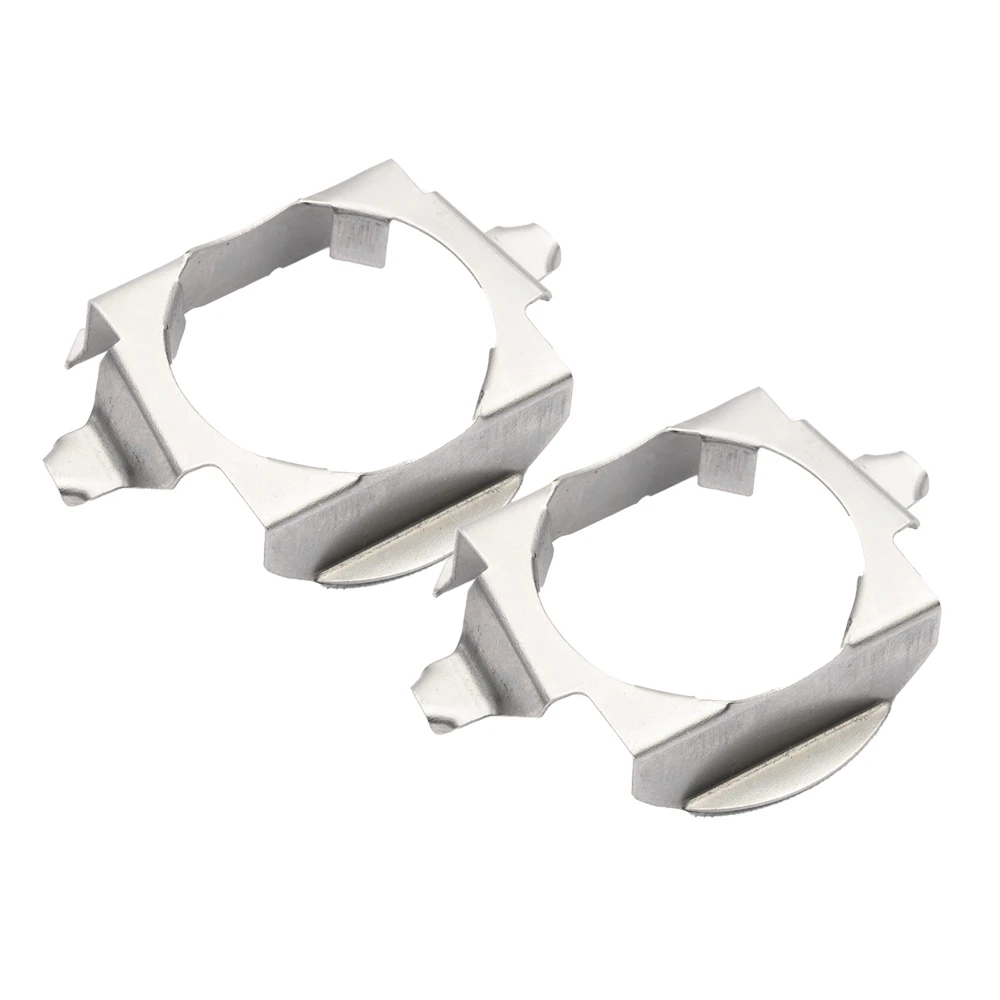 2PCS H7 HID Headlight Retainer Clip Bulb Base Holder Headlamp Socket ...