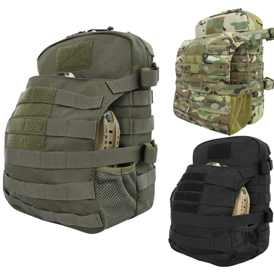 Tactical Vest Hydration Pack Molle Pouch Hunting Vest Plate Carrier ...