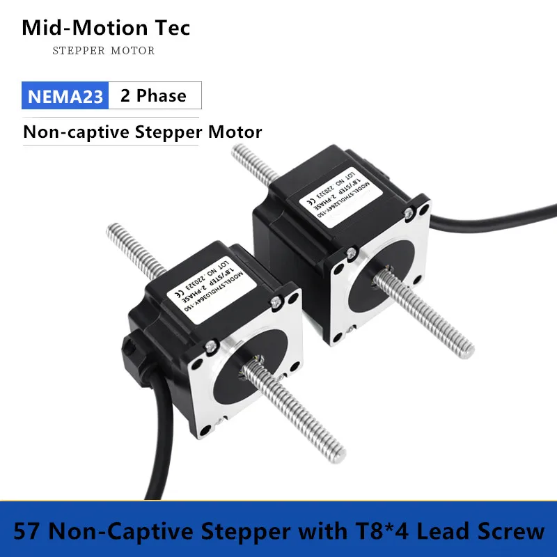 NEMA-23-Non-captive-stepper-motor-57-linear-stepper-motor-with-T8-4 ...