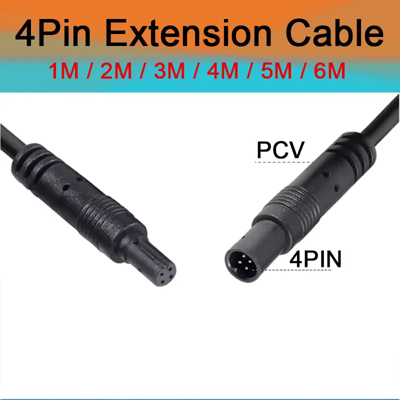 4Pin-Car-DVR-Camera-Extension-Cable-1-2-3-4-5-6M-Male-To-Female ...