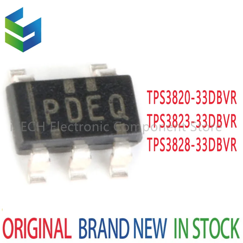 10pcs-TPS3820-33DBVR-TPS3823-33DBVR-TPS3828-33DBVR-PDEQ-PARI-PDII-SOT23 ...