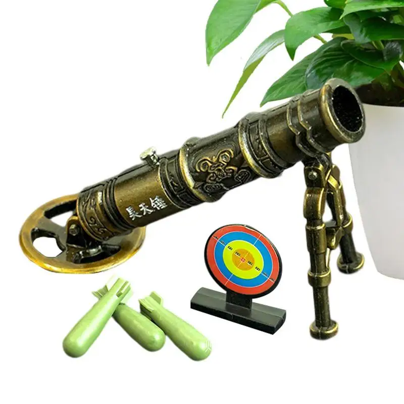Toy Mortar Set Heavy Duty Mortar Launcher Toy Set Adjustable Elevation ...