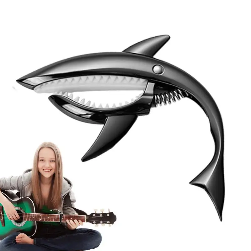 Shark-Guitar-Capo-Metal-Guitar-Clamp-Guitar-Capo-With-Good-Hand-Feeling ...