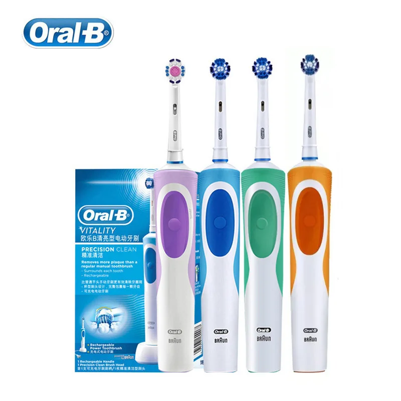 Oral B escova de Dentes Elétrica Recarregável Vitalidade Higiene Oral ...