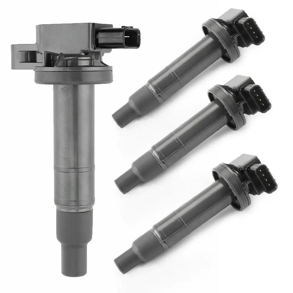 4PCS-Ignition-Coils-OEM-90919-02240-9091902240-For-Toyota-Yaris-Prius ...