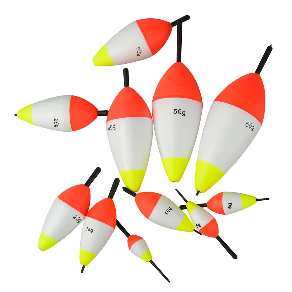 10pcs-lot-Floating-1g-60g-Foam-Fishing-Float-Buoyancy-Buoy-Tube-Foam ...