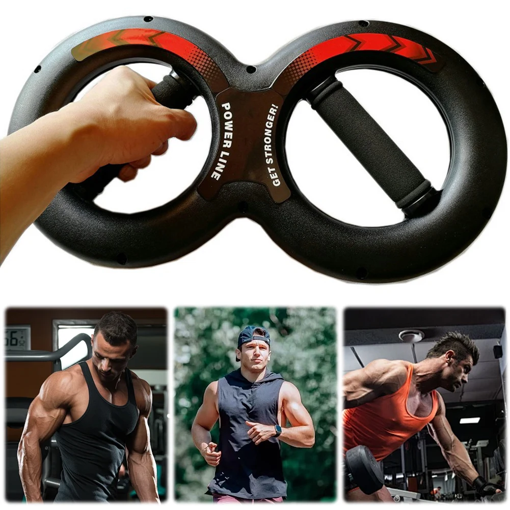 8 Shape Hand Strength Grip Trainer Fitness Equipment Hand Grip ...