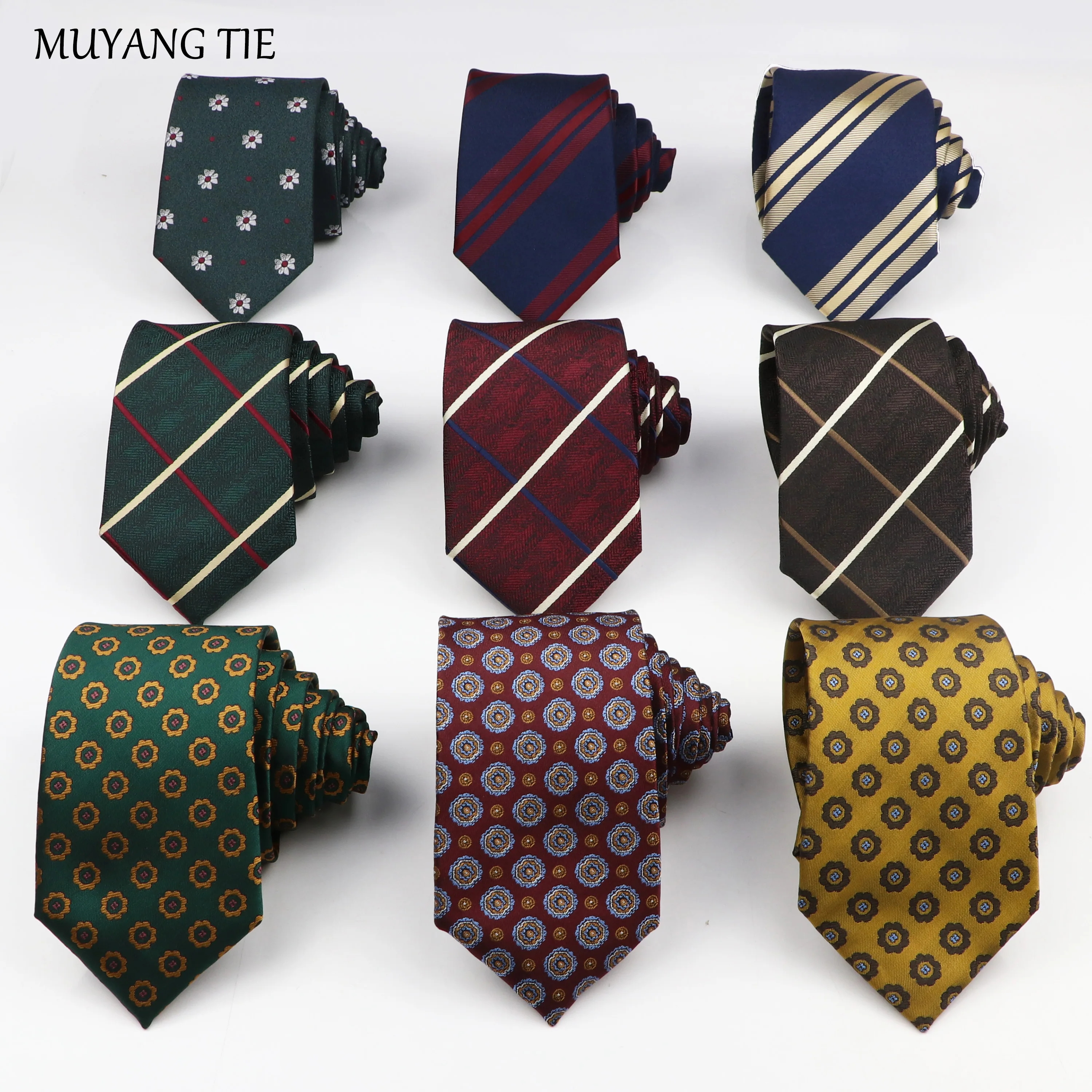 7cm-Classic-Casual-Tie-For-Men-Luxury-Striped-Ties-Business-Necktie-for ...