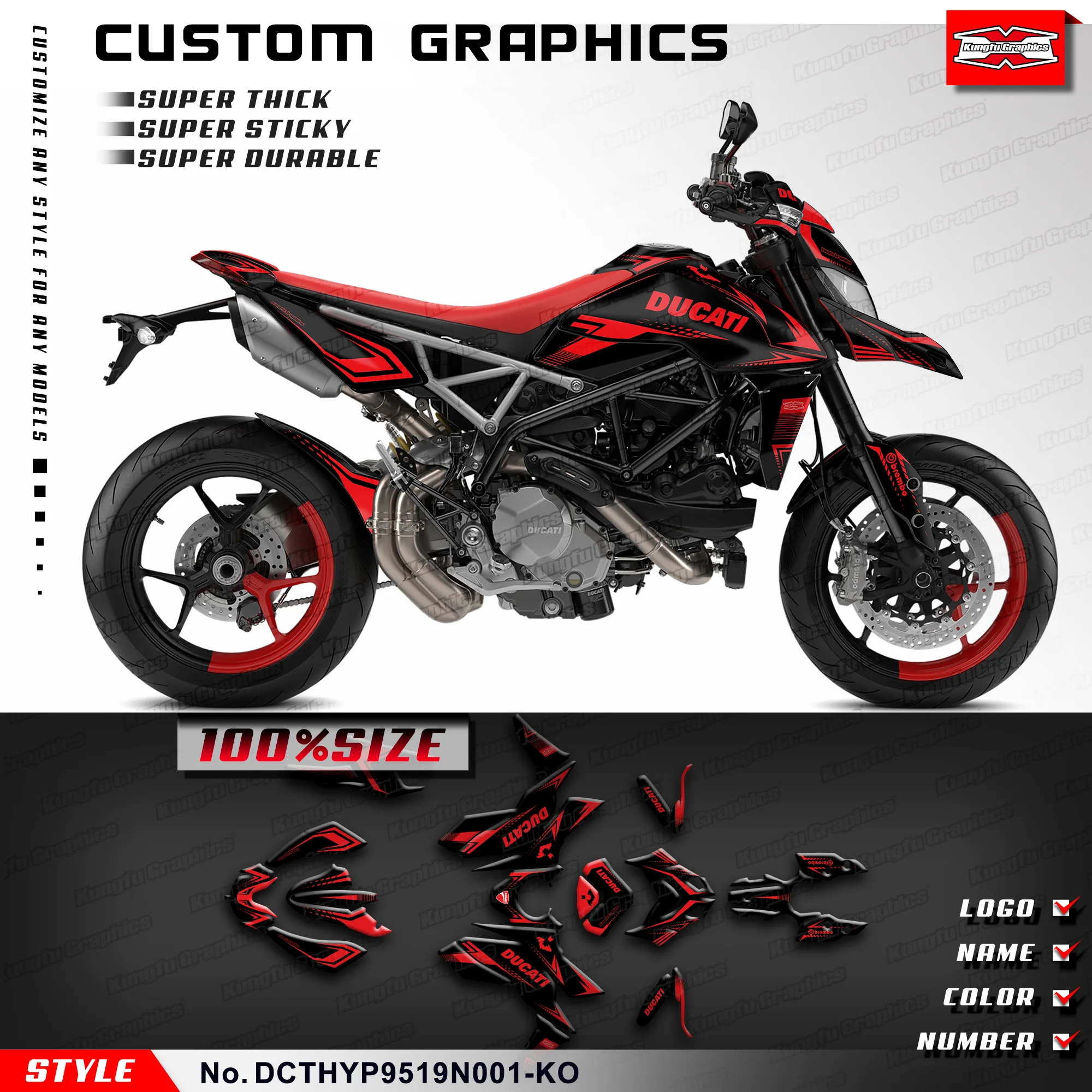 Ducati Hypermotard 2022 Black