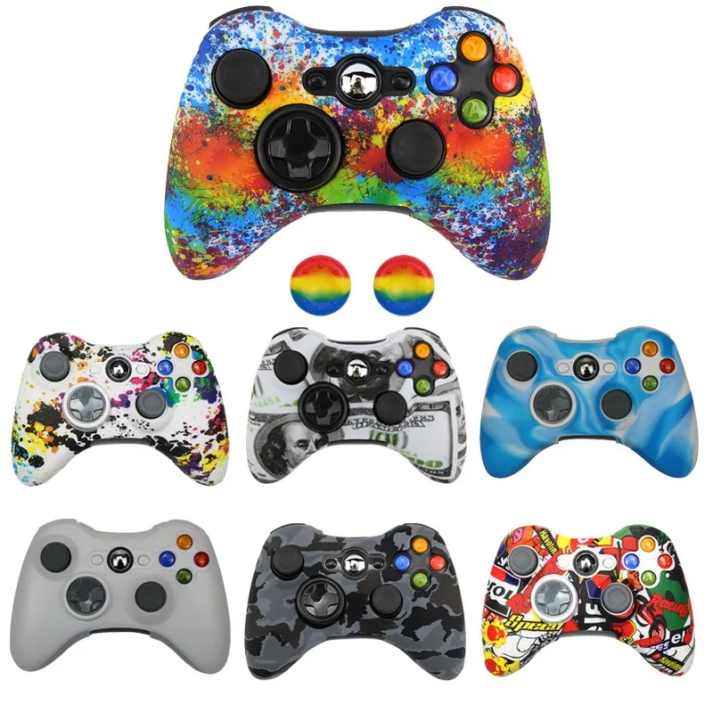 Protective Soft Skin Case for XBox 360 Wireless/Wired Controller ...