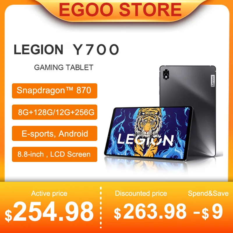 Lenovo-Tableta-de-juegos-LEGION-Y700-dispositivo-con-Firmware-Original-2022-12G-256G-8-8 ...