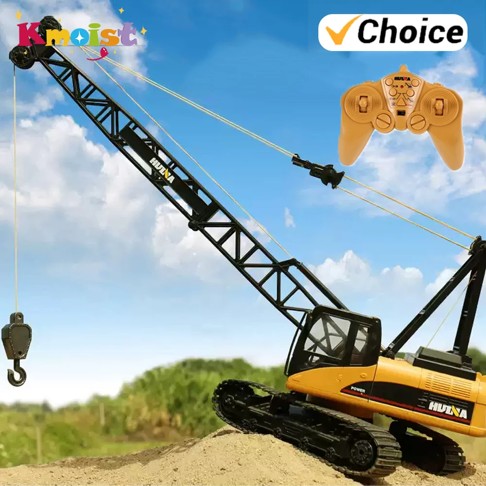 Why the Huina 1572 Remote Control Alloy Crane is the Best Choice for RC ...