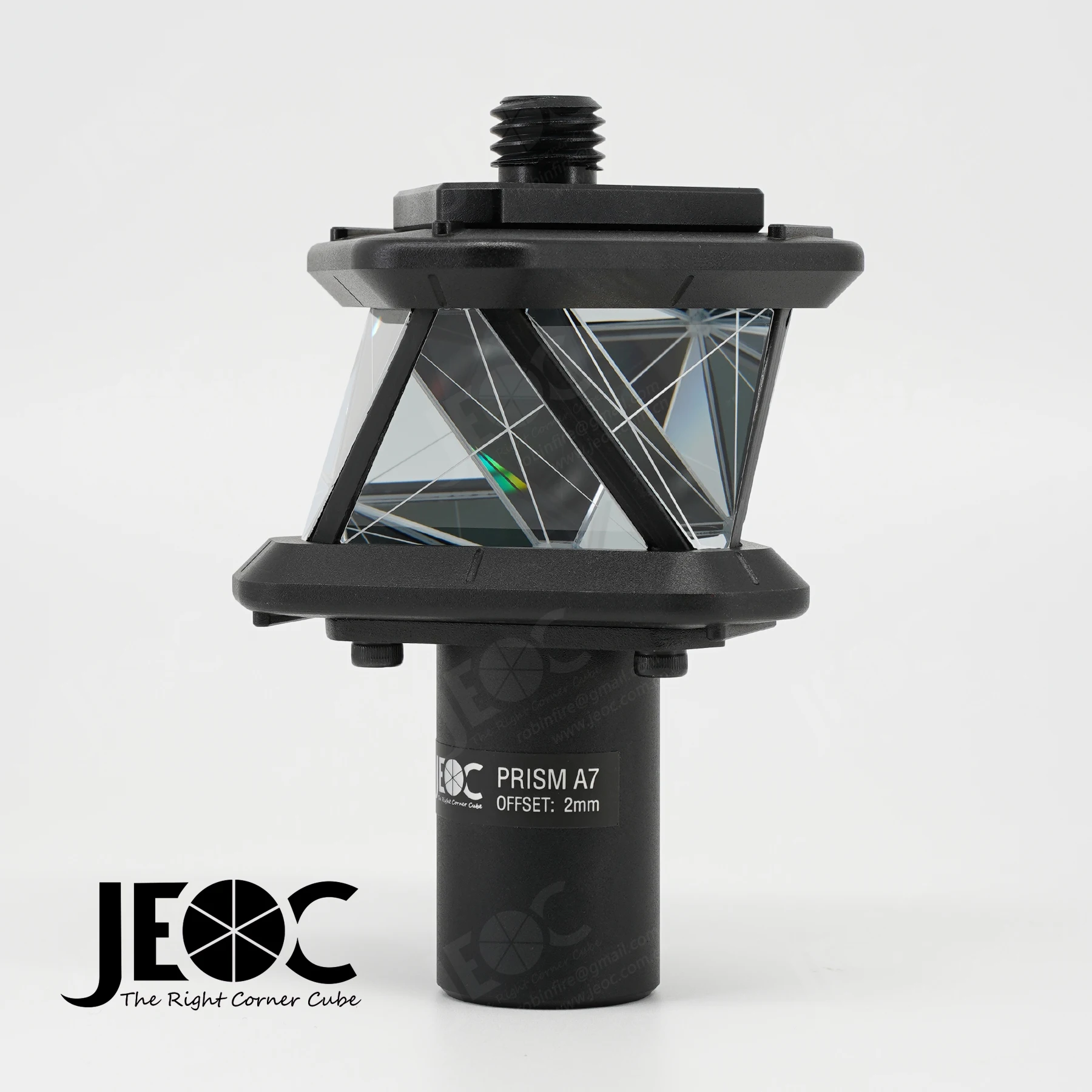 JEOC A7, 360 Degree Robotic Prism w/ 5/8" mount, for Japanese Total ...