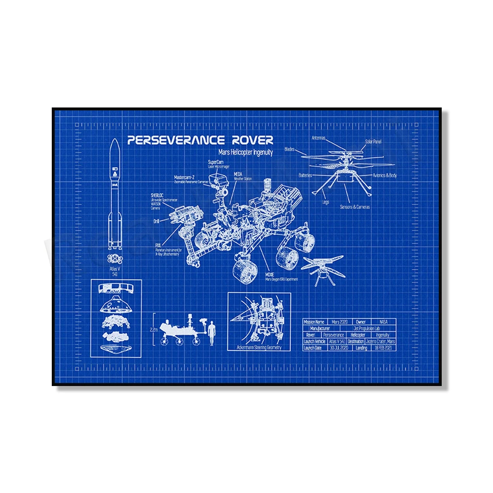 Mars Rover Blueprints