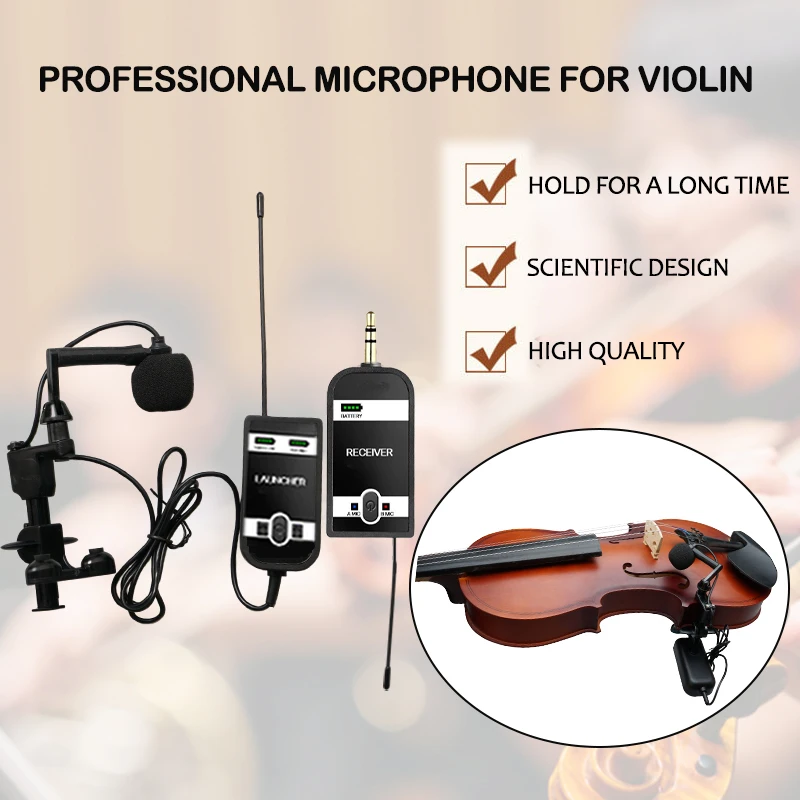 Wireless-mic-for-violin-performance-and-instrument-specific-plug-and ...