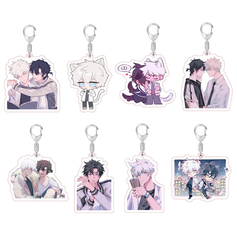 Cartoon-Anime-SHI-GUANG-DAI-LI-REN-Acrylic-Keychain-Cosplay-Charactor ...