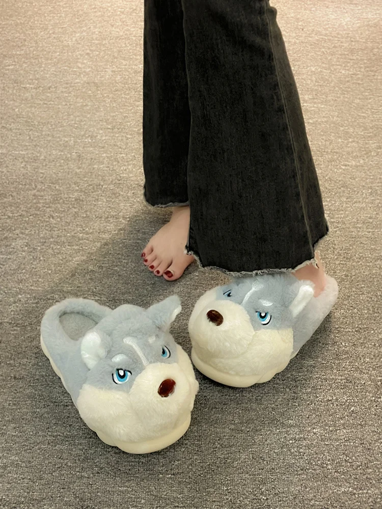 Shoes-Low-Ladies-Slippers-Slipers-Women-Luxury-Slides-Flock-Cover-Toe ...