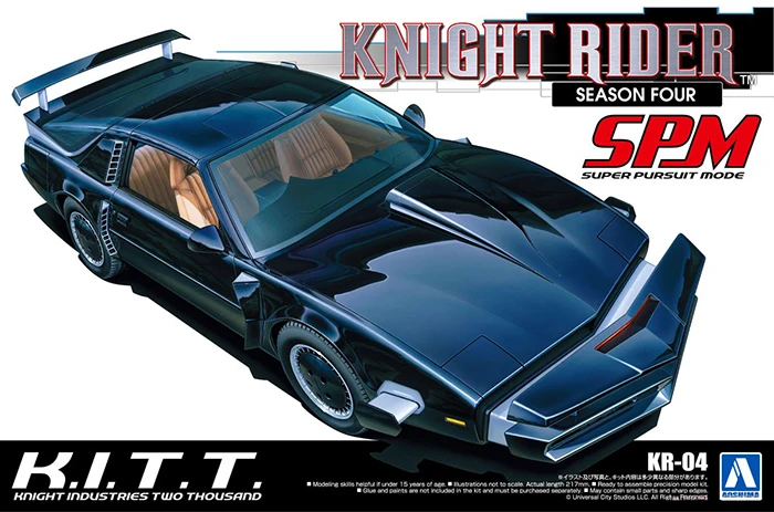 Knight Rider Kitt Model Car | Knight Rider Car Model Kit | Knight Rider ...