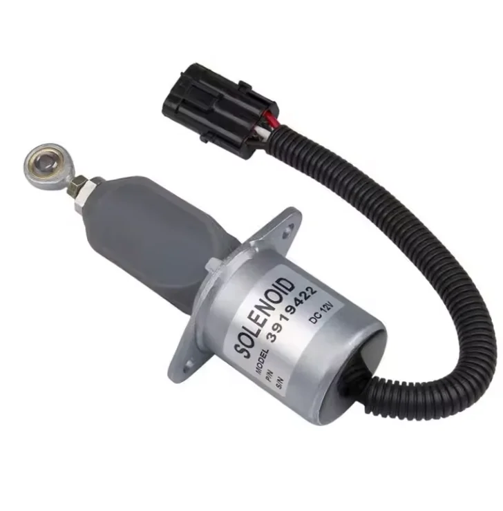 3919422-12V-Fuel-Shutoff-Solenoid-Valve-Stop-Solenoid-For-Ford-5-9L-8 ...