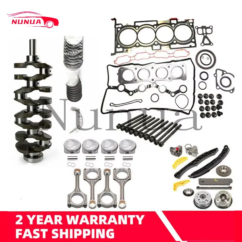 G4KJ Engine Rebuild Kit - Crankshaft Con Rods Timing Kit For HYUNDAI ...