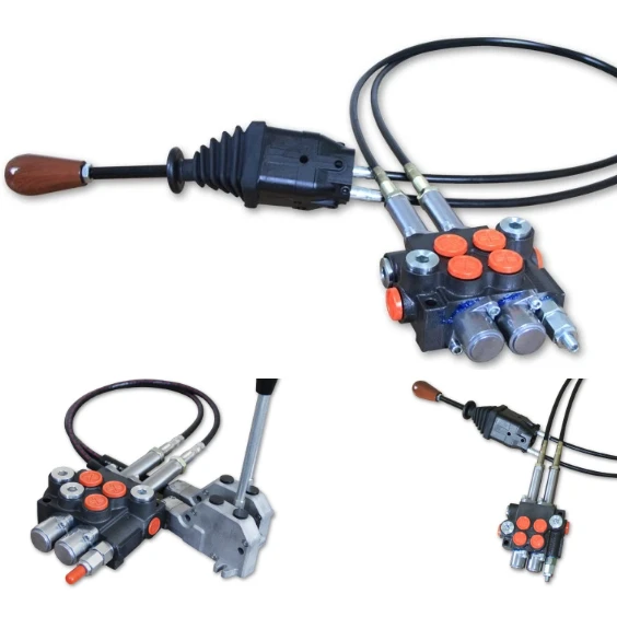 Cable Control Joystick for Hydraulic Spool Valves P40 hydraulic ...