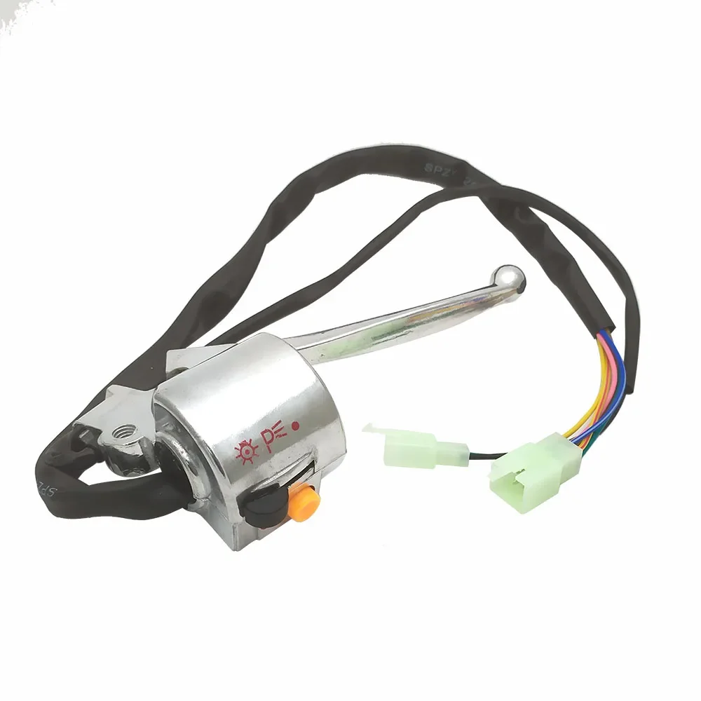 Silver Scooter Right Handlebar Switch with lever for 50cc Retro Chinese ...