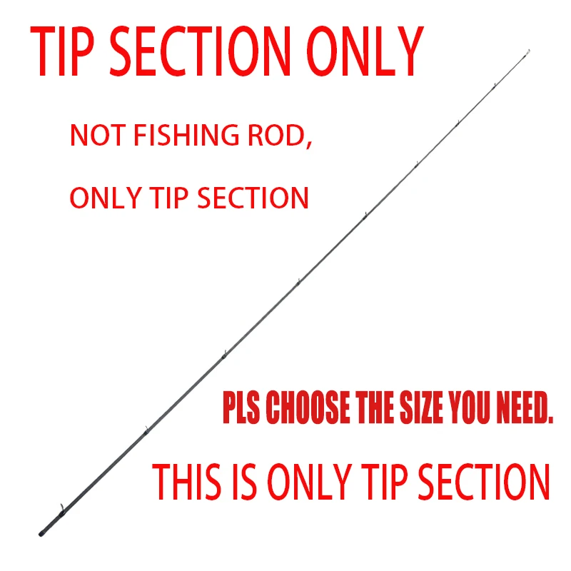 Tip section For Lurekiller Egi Rod 762ML/832M/862M Only Tip Section not ...